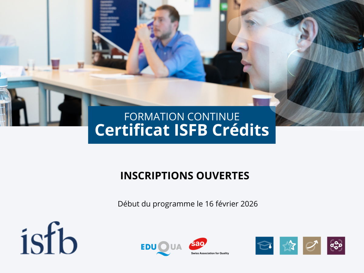 ISFB | Competence and career center in banking and finance